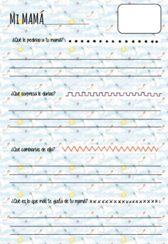 Carta para mamá - Una Pizca de Educación | Familia · Maestros · Niños