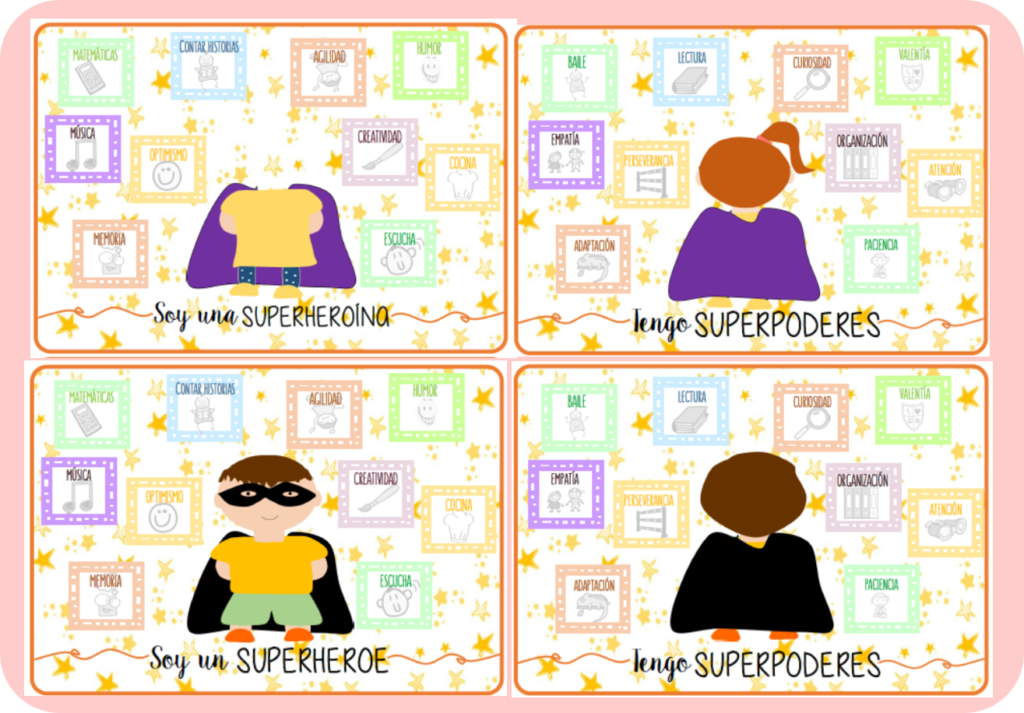 KIT Animación lectora "Superpoderes" ~ Una Pizca de Educación | Family ...
