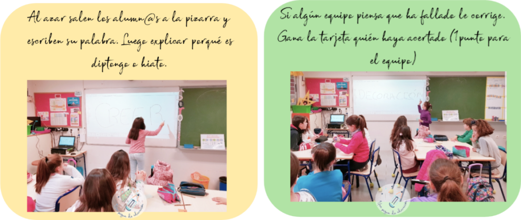 Juego diptongos e hiatos - Una Pizca de Educación | Familia · Maestros ...