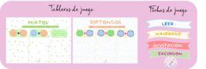 Juego diptongos e hiatos - Una Pizca de Educación | Familia · Maestros ...