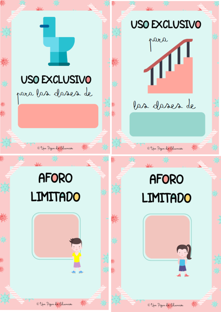 Carteles para el Covid - Una Pizca de Educación | Familia · Maestros ...