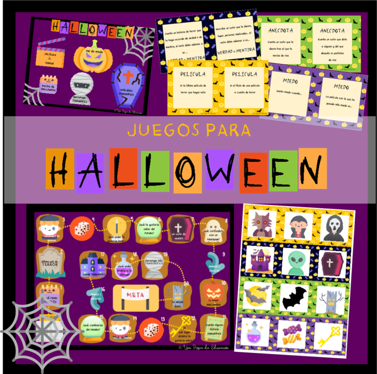 Juegos para Halloween - Una Pizca de Educación | Familia · Maestros · Niños