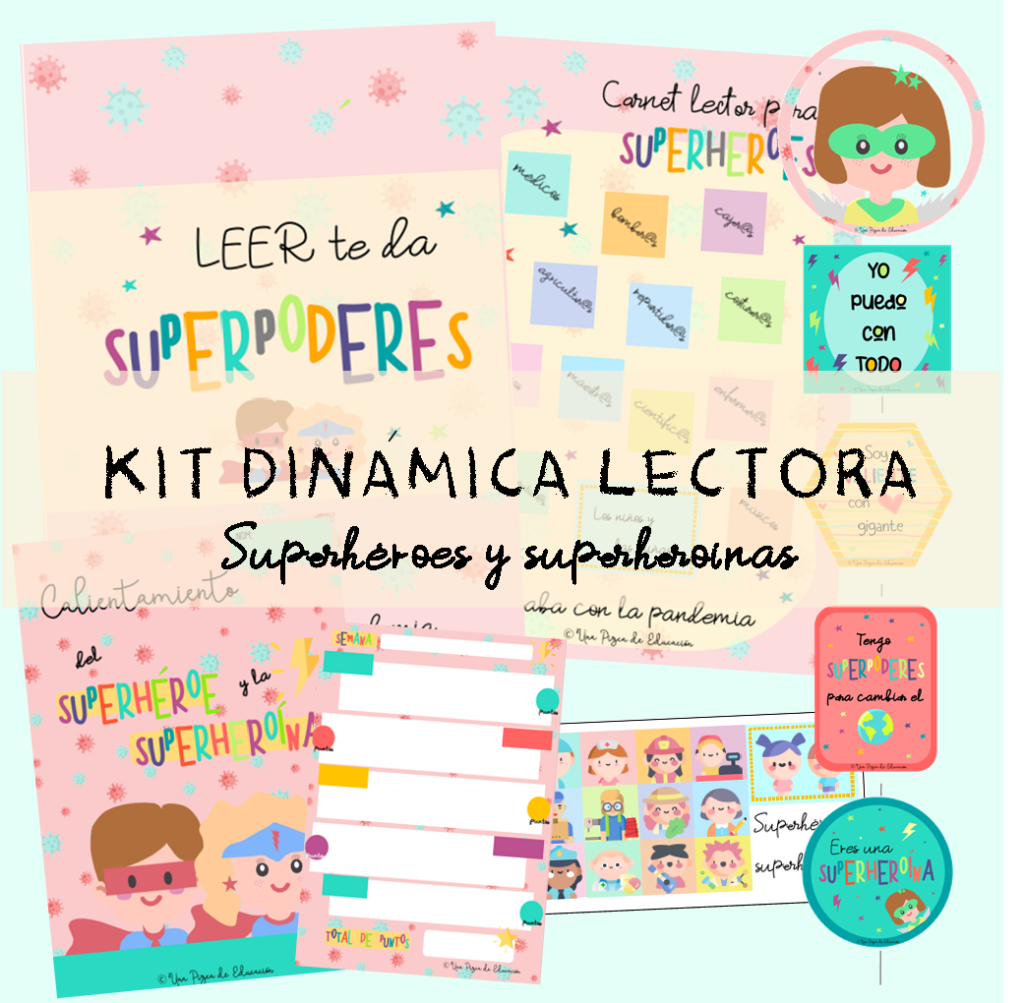 Dinámica lectora para superhérores y superheroínas - Una Pizca de ...