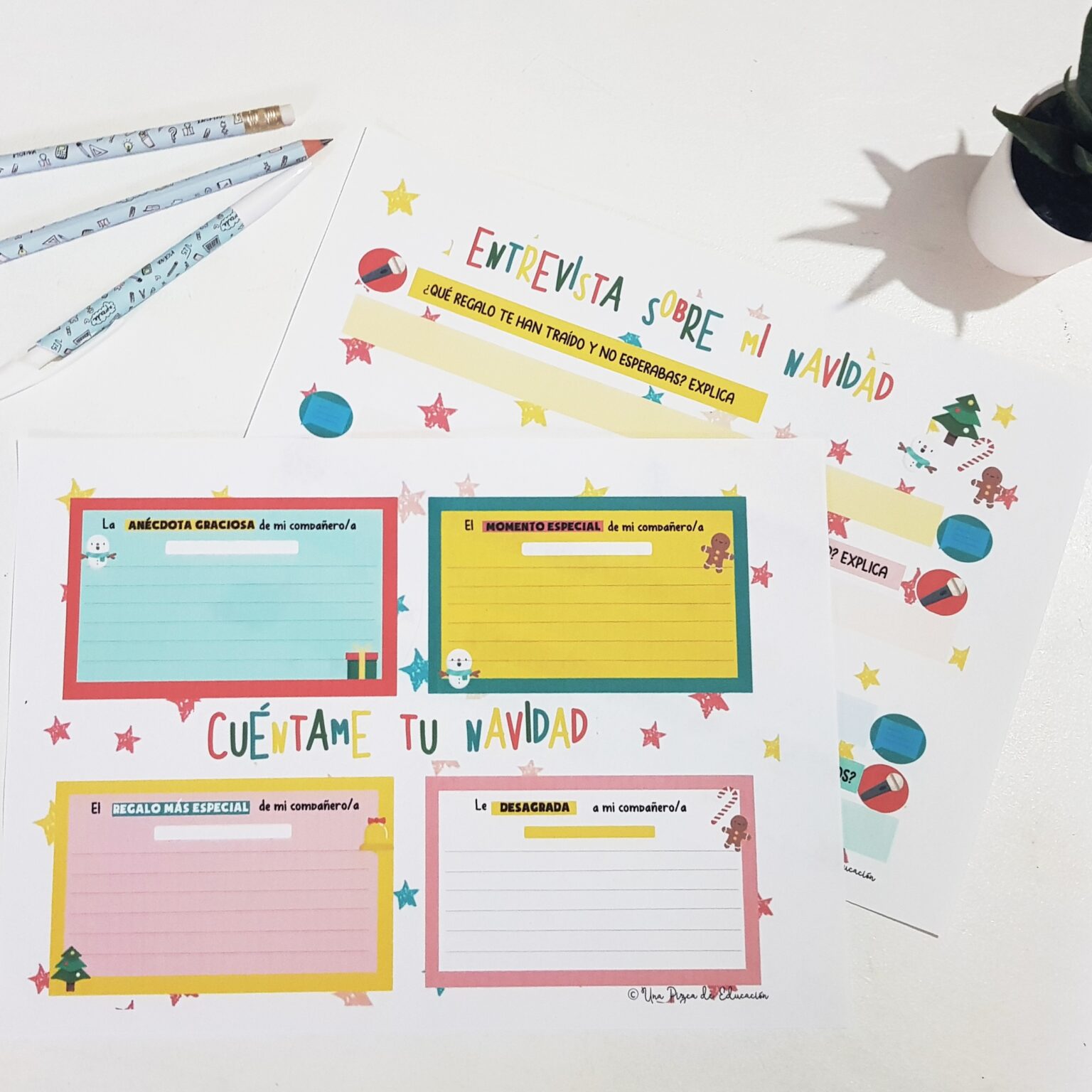 Actividades para la vuelta de la Navidad - Una Pizca de Educación ...