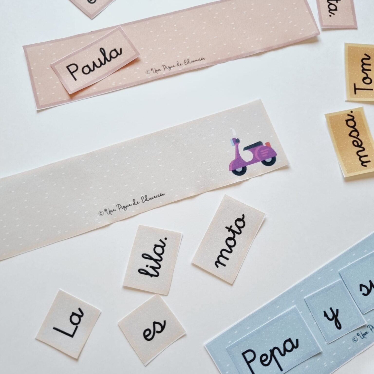 juego lectoescritura - Una Pizca de Educación | Familia · Maestros · Niños